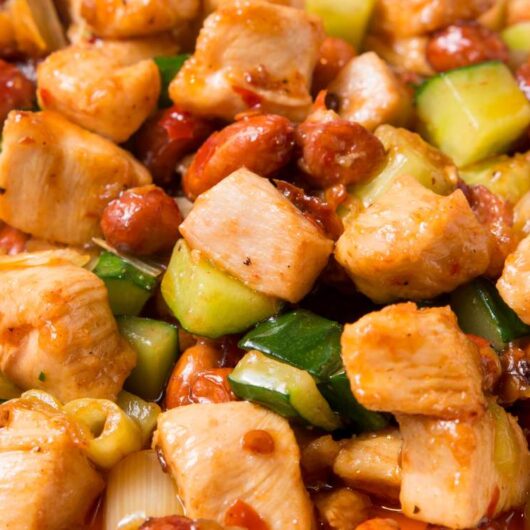 Sichuan-Style Kung Pao Chicken (Kong Bao Ji Ding) Recipe
