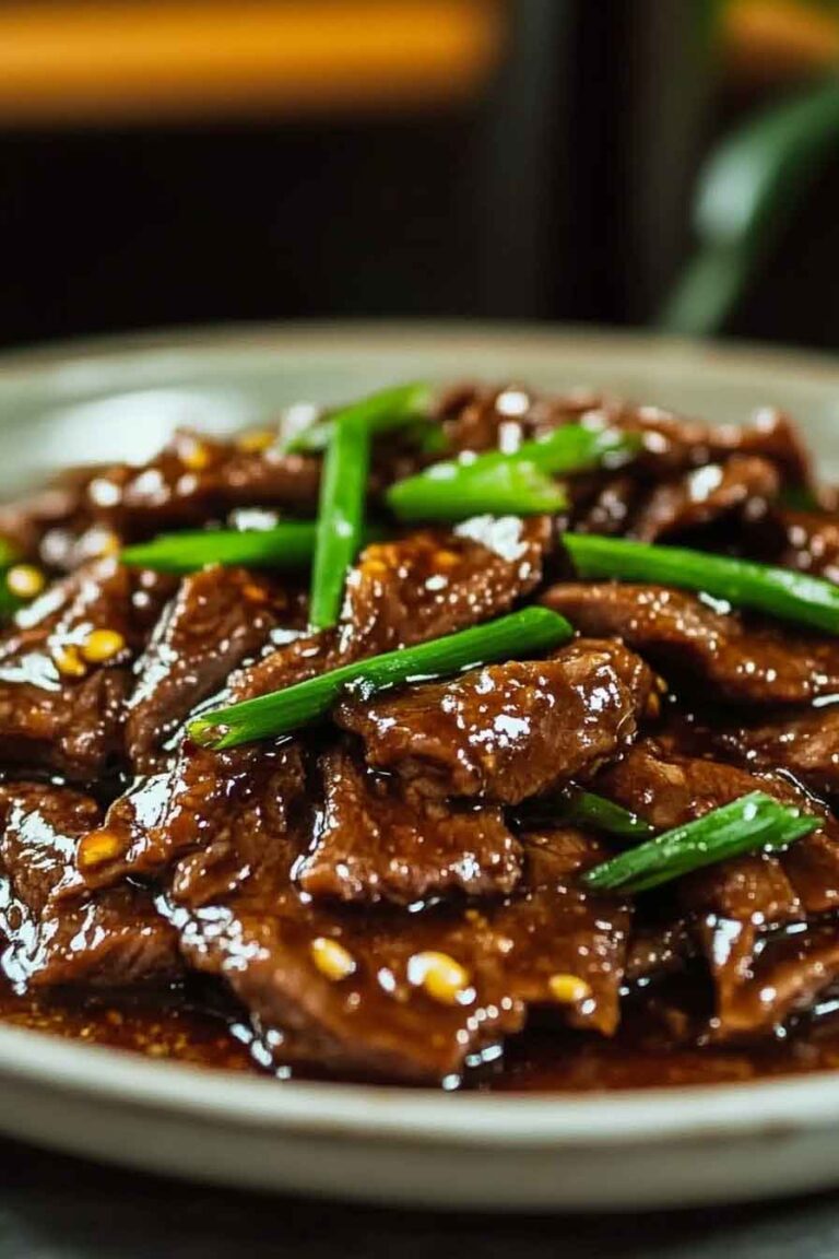 Mongolian Beef Recipe: Tender and Flavorful