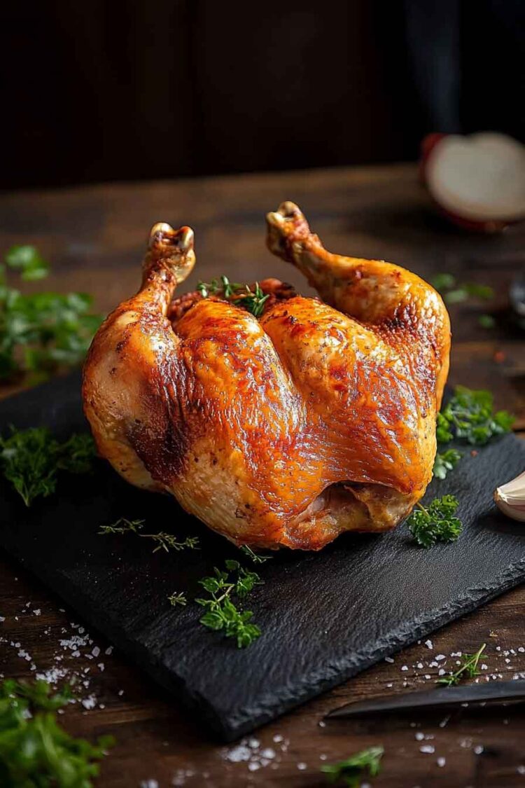 Perfectly Juicy Roasted Chicken