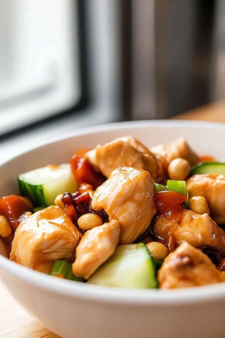 Sichuan-Style Kung Pao Chicken (Kong Bao Ji Ding) Recipe