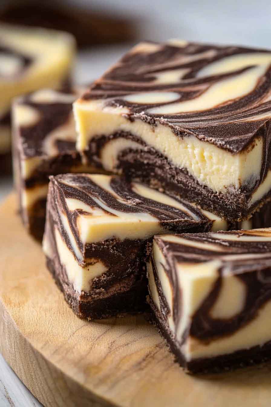 Chocolate Marble Cheesecake Recipe