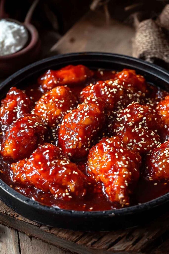 Sweet Spicy Sticky Chicken Recipe