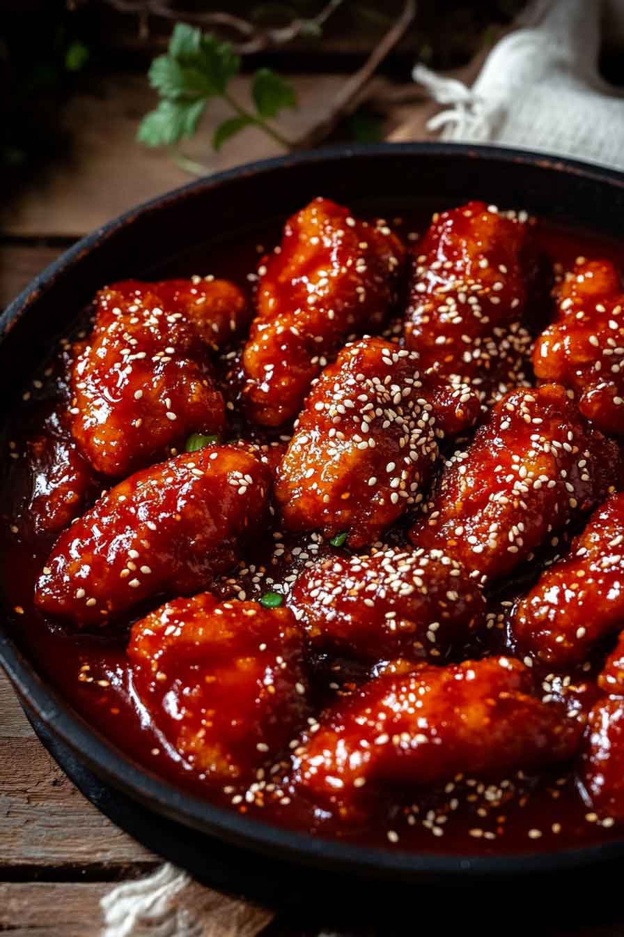 Sweet Spicy Sticky Chicken Recipe