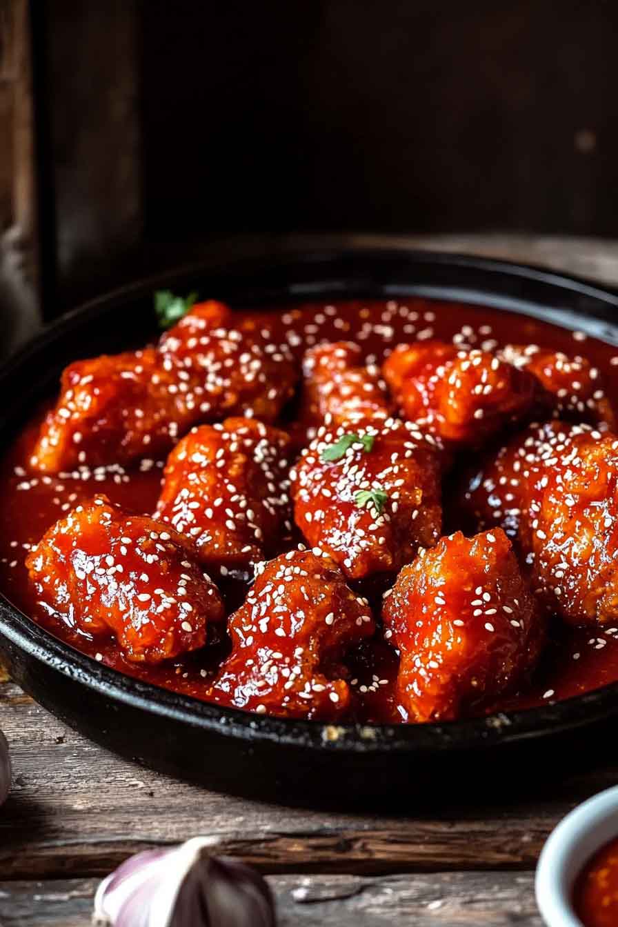 Sweet Spicy Sticky Chicken Recipe