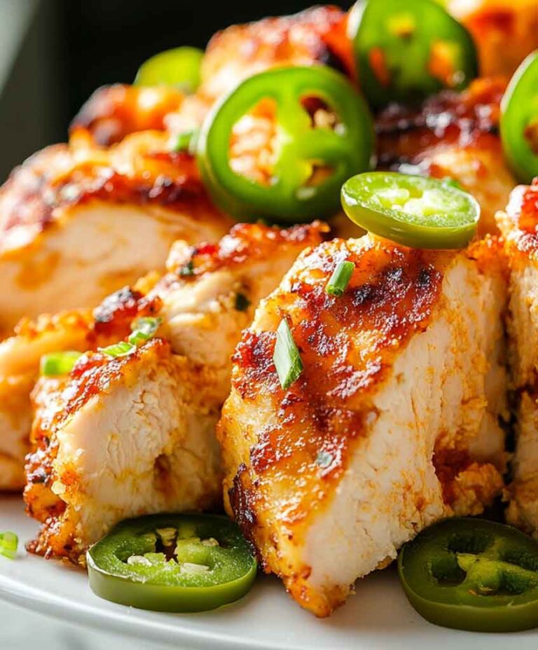 Spicy Jalapeño Chicken (Grill or Stovetop)