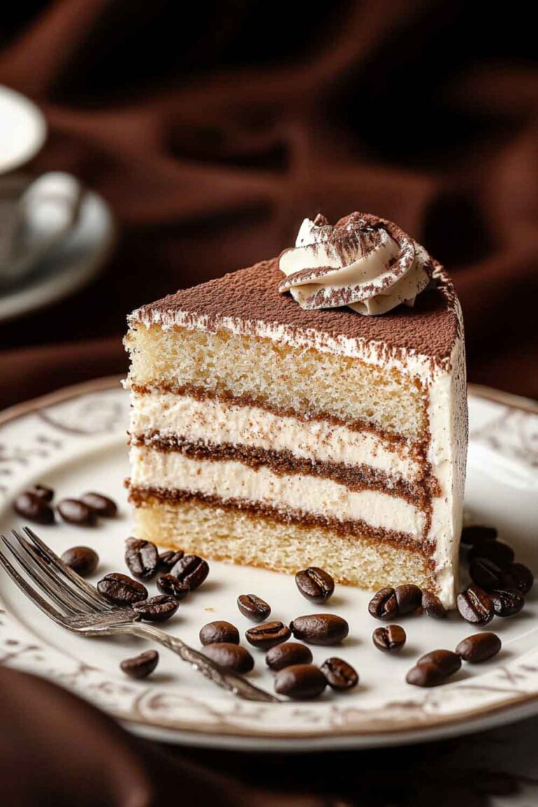 Tiramisu Layer Cake