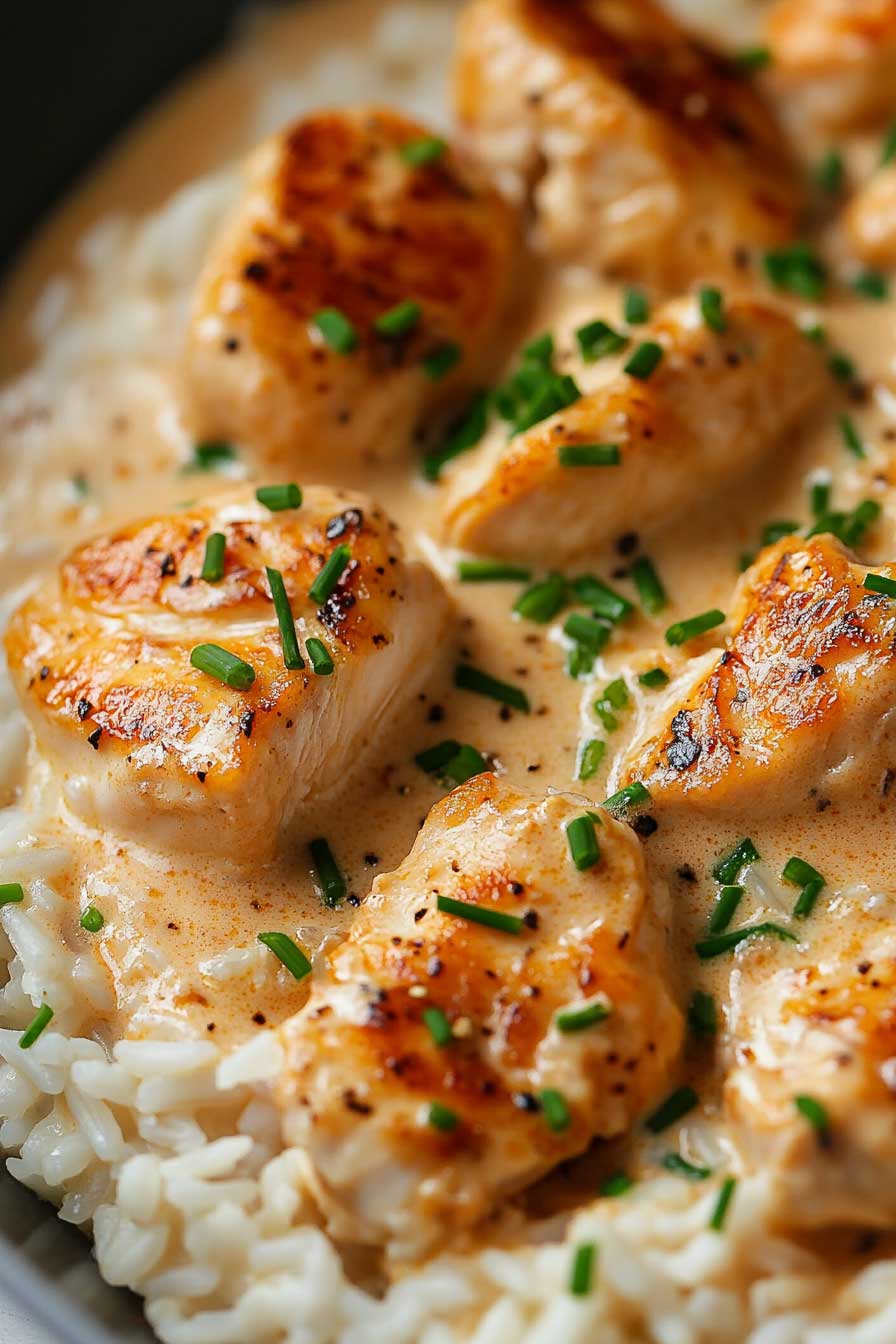 Creamy Herb Chicken & Basmati Rice