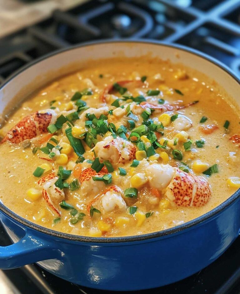 Lobster Chowder – Rich, Creamy, and Irresistible